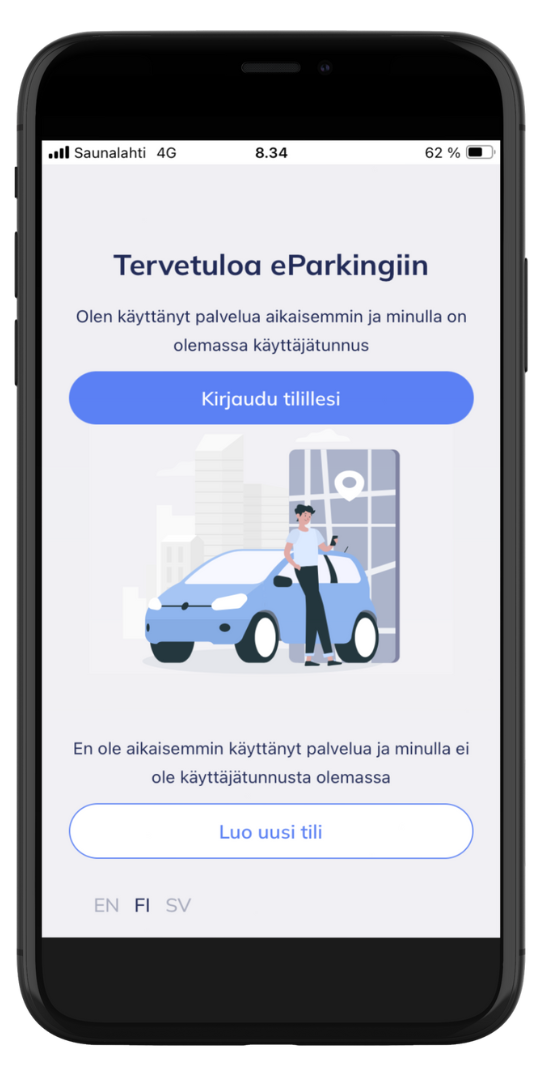 eParking - Kaikki pysäköintiin yhdessä palvelussa